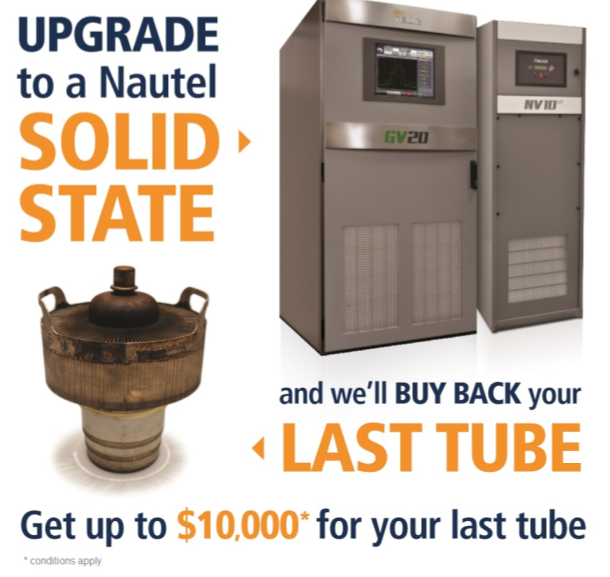 Nautel Announces Last Tube Buyback Promotion - Nautel Broadcast
