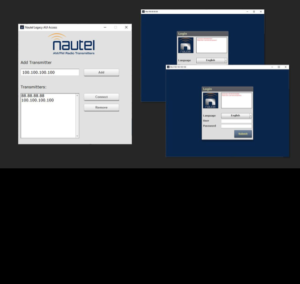 Legacy AUI Access App Now Available from Nautel - Nautel Broadcast