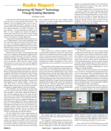 Advancing HD Radio™ Technology Through Existing Standards - Nautel ...