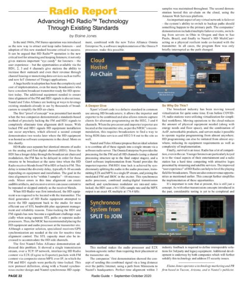 Advancing HD Radio™ Technology Through Existing Standards - Nautel ...
