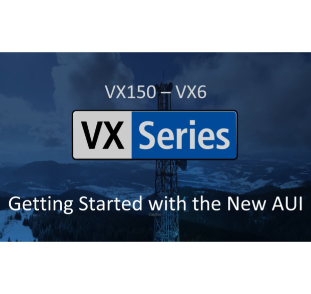 Getting Started with the New HTML5 AUI - Nautel Broadcast